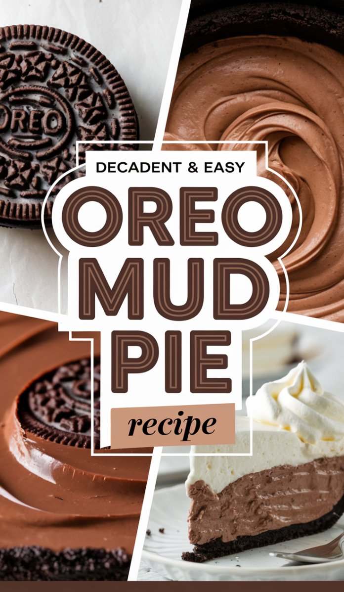Oreo Mud Pie Recipe - Flavors & Frosting