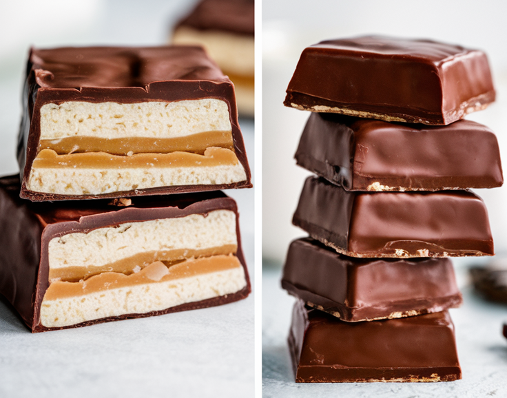 Homemade Milky Way Bars Recipe - Flavors & Frosting