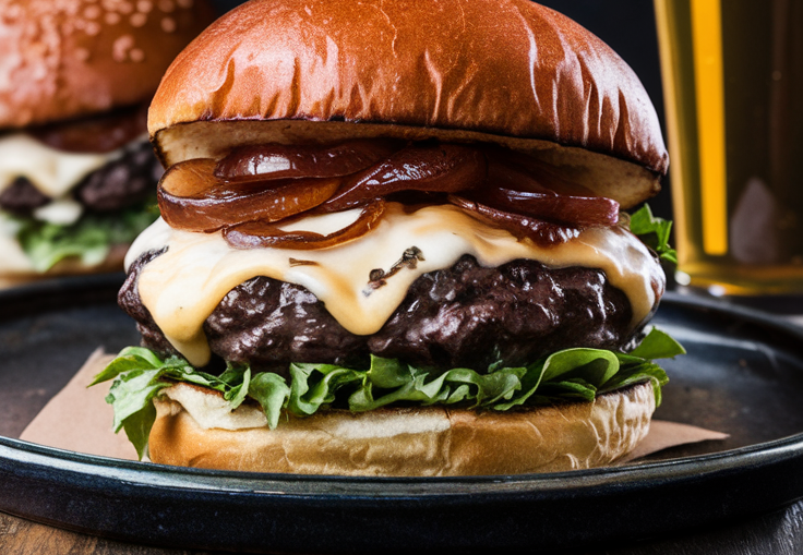 Delicious Irish Pub Burger Recipe - Flavors & Frosting