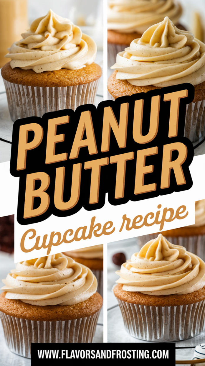 Peanut Butter Cupcake Recipe - Flavors & Frosting